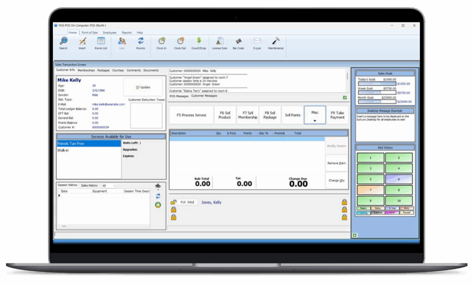 Salon, Spa & Wellness Software Features | Sunlync